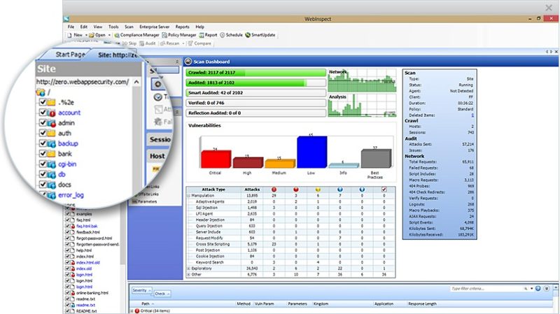 HP WebInspect - خرید نرم افزار HP WebInspect - شرکت امن پردازان سورنا